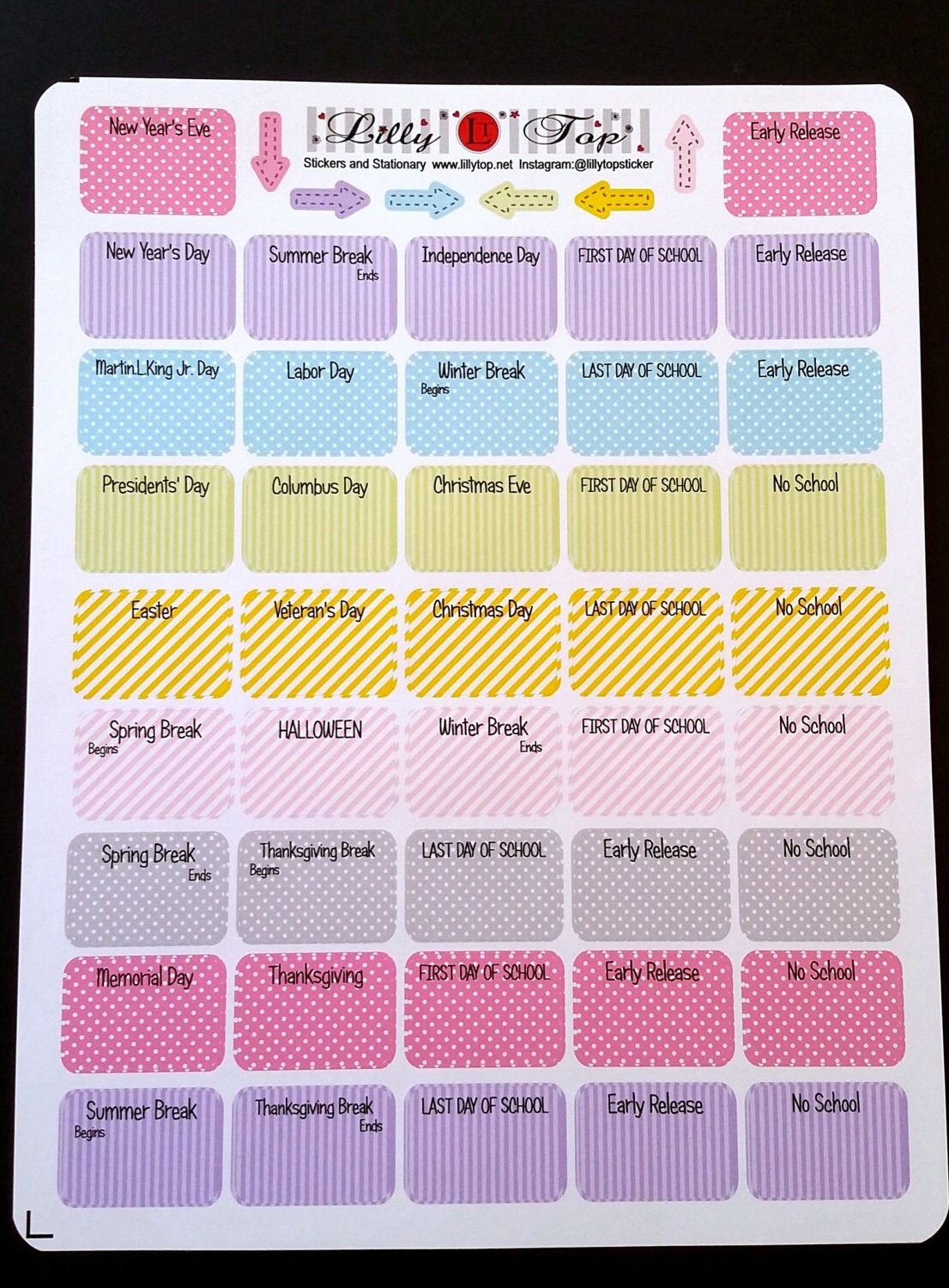 Today's Teacher Planner Stickers Student or Teacher | Etsy