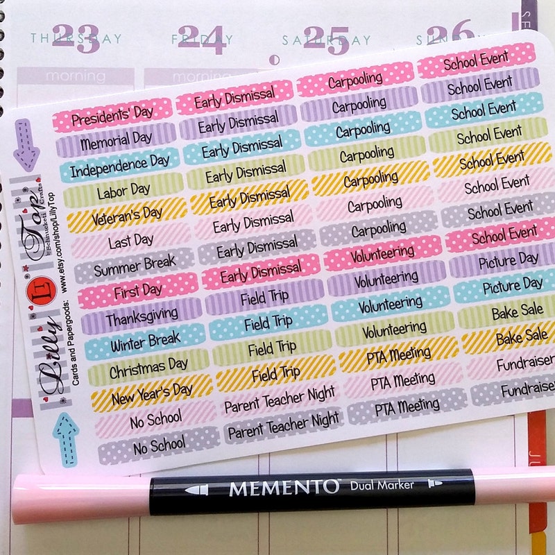 Planner Sticker - Etsy