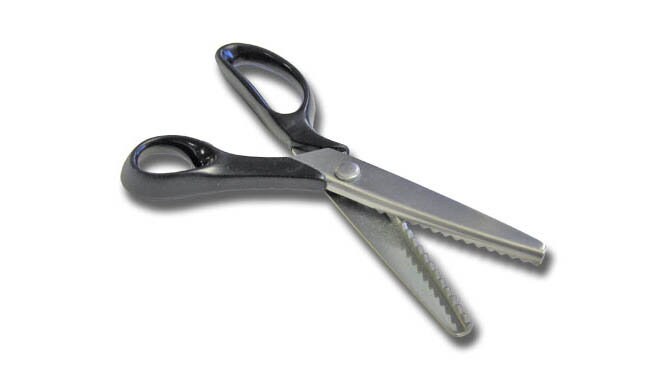 Jagged Scissors 8 / 21 Cm Made of Stainless Steel - Etsy UK