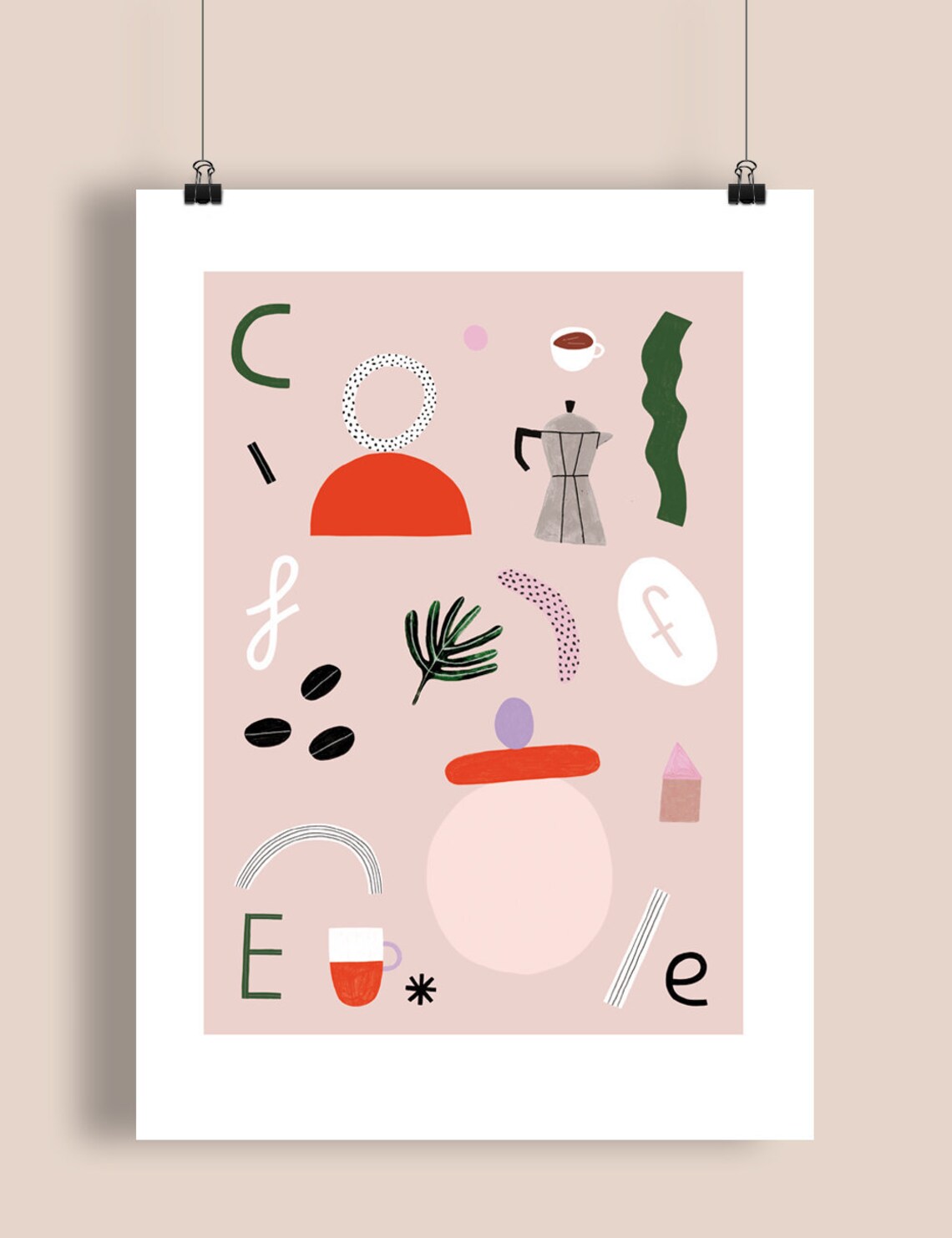 Poster Coffee A4 | Etsy