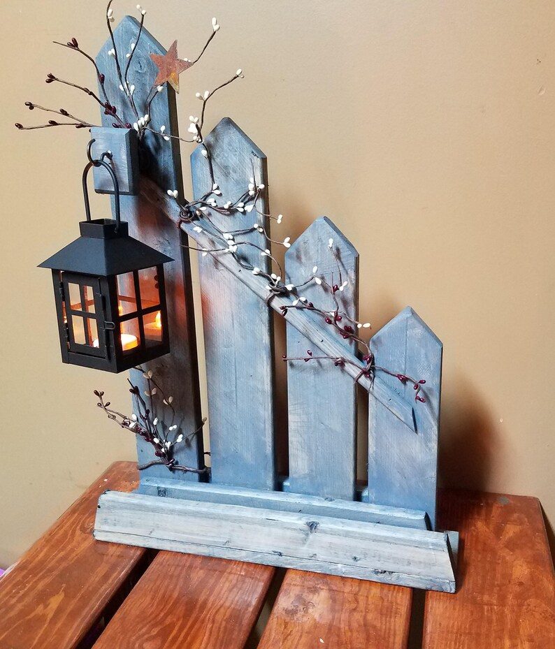 Rustic Home Decor Primitive Lantern Candle Holder Decor - Etsy