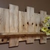 Chalkboard Key Holder, Rustic Key Holder, Chalkboard , Rustic Wood ...
