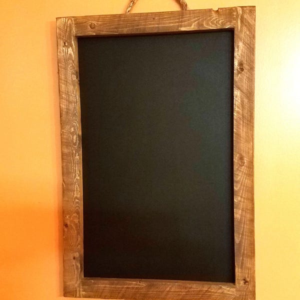 Rustic Chalkboard - Etsy