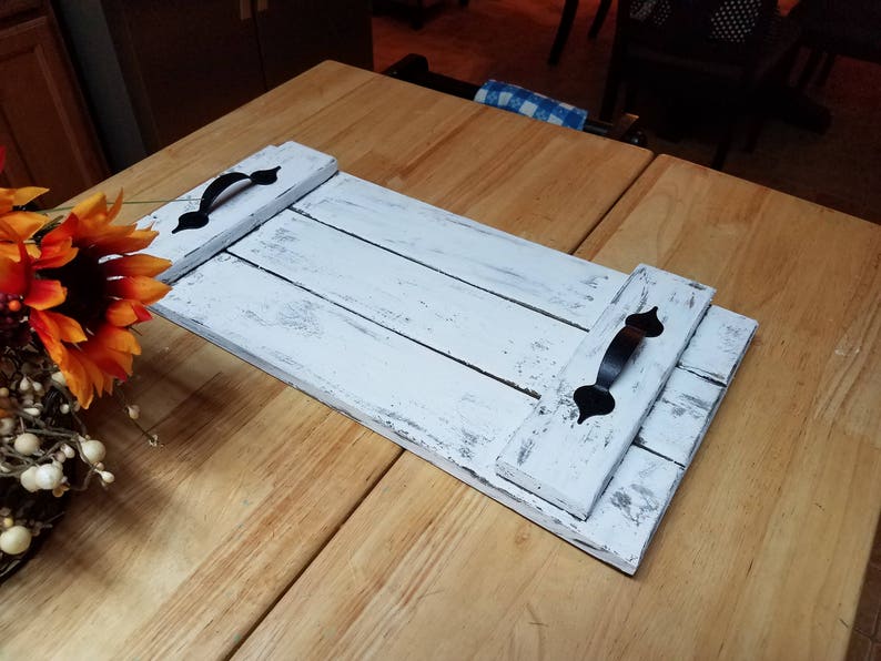 Rustic Serving Tray Home Decor Country Decor Hostess Gift - Etsy