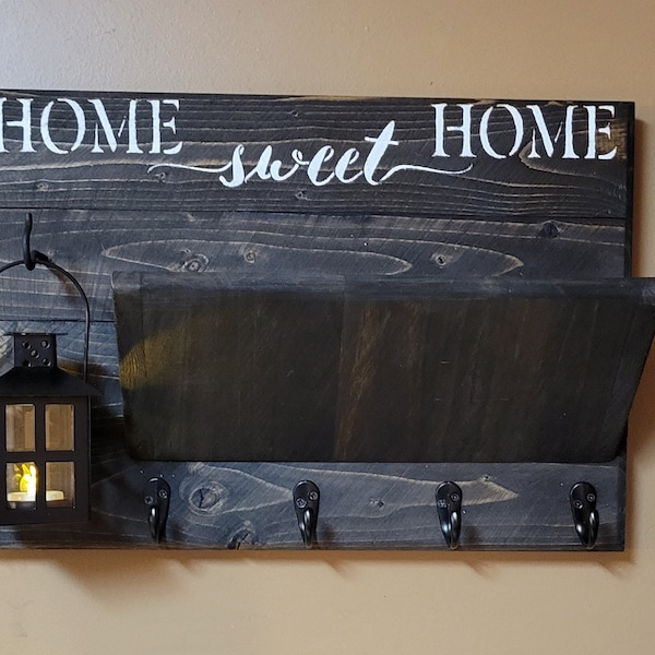 Farmhouse Mail Wall Organizer - Etsy