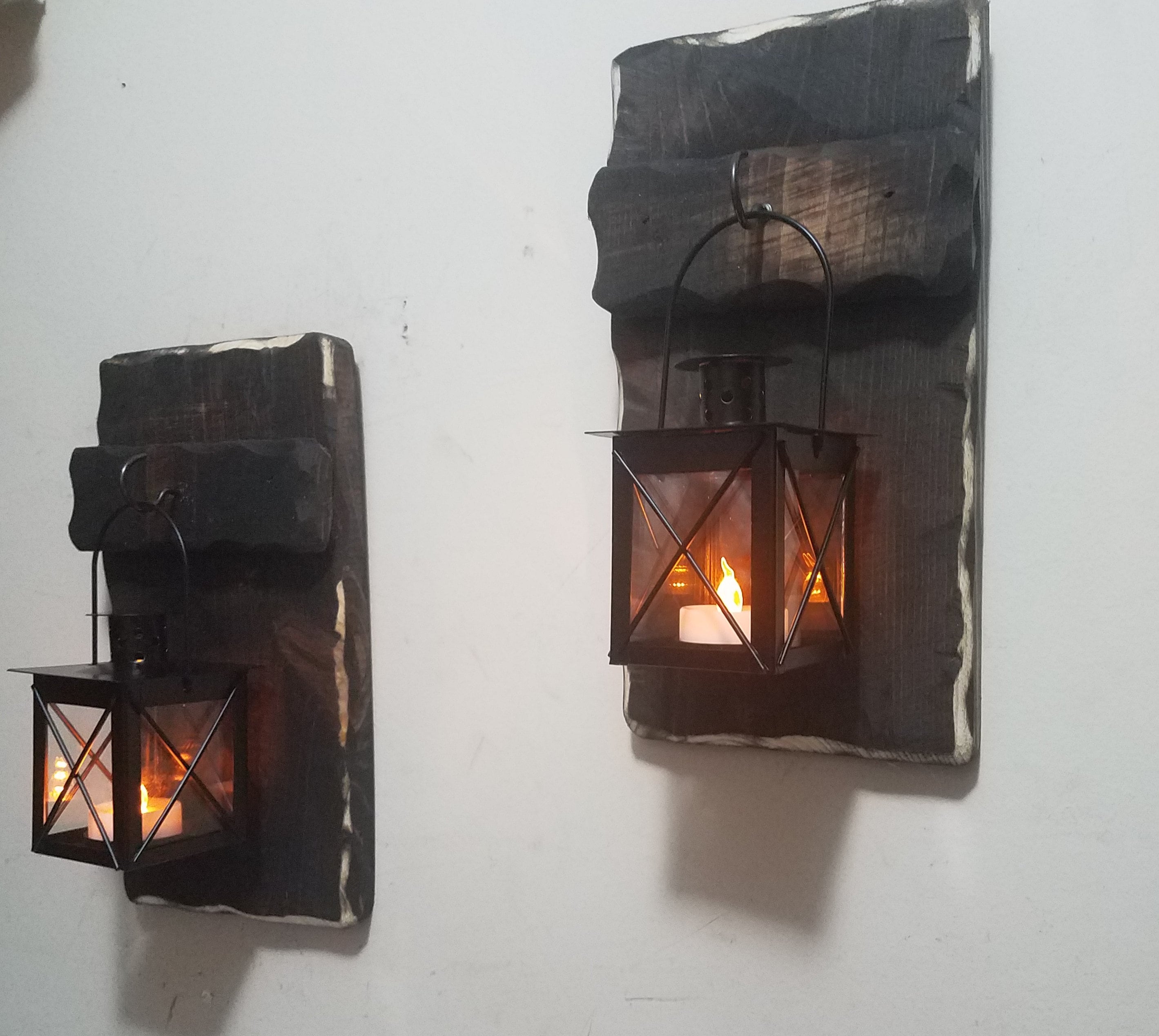 Rustic Home Decor Farmhouse Decor Mini Sconces Mini - Etsy