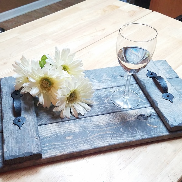 Rustic Serving Trays - Etsy