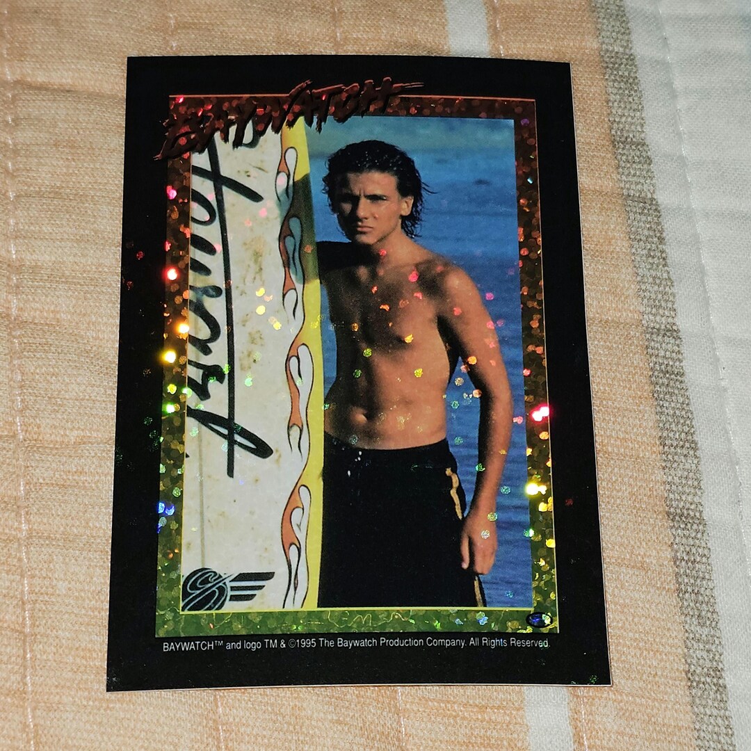 Baywatch 1995 Stickers Jeremy Jackson - Hobie Buchannon - Etsy