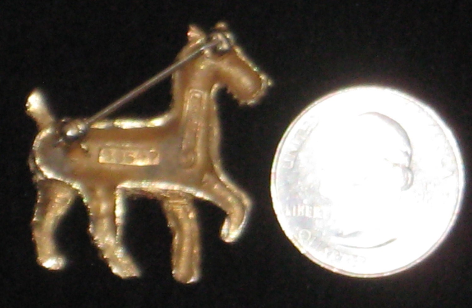 Vintage BOUCHER Gold Tone Dog Brooch Pin SIGNED & NUMBERED - Etsy