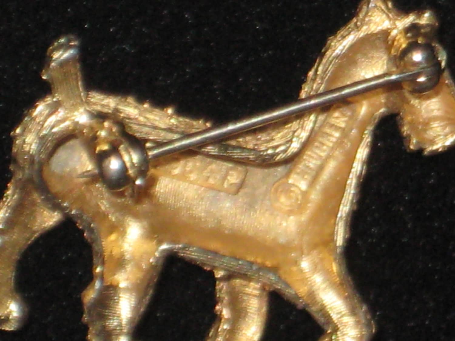 Vintage BOUCHER Gold Tone Dog Brooch Pin SIGNED & NUMBERED - Etsy