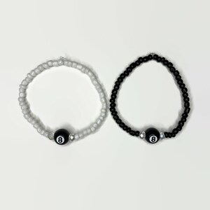 Billiards Bracelet / Pool Bracelet / 8 Ball Bracelet / Billiards Gift ...