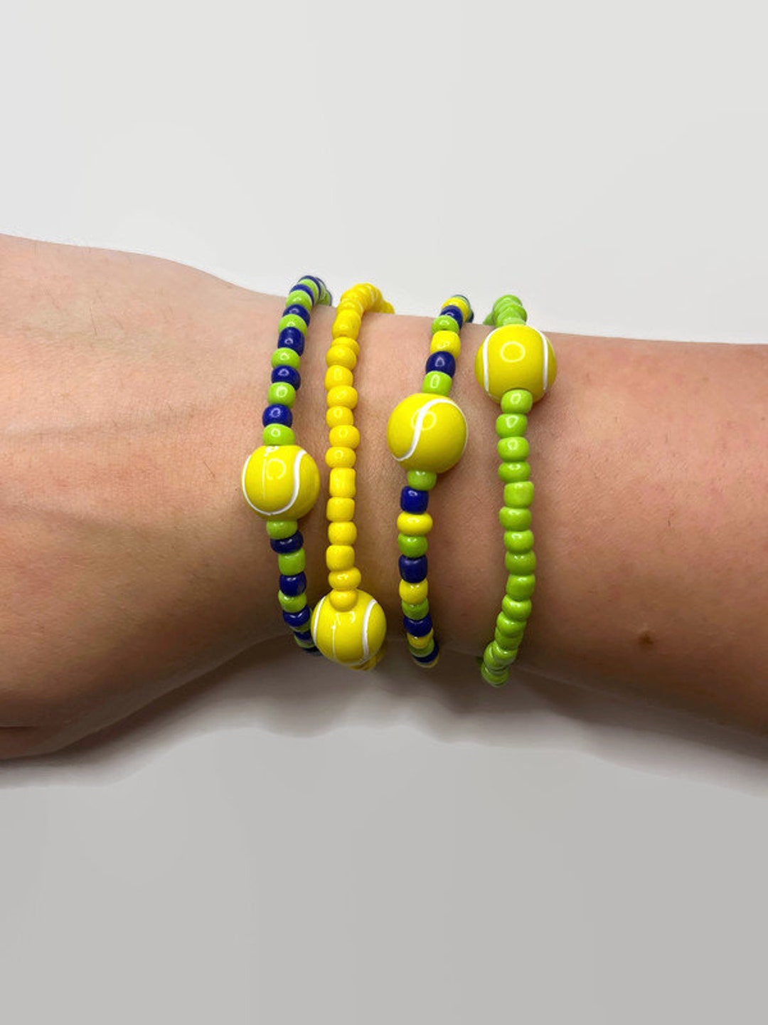 Tennis Ball Bracelet / Tennis Ball Jewelry / Tennis Ball Gift - Etsy