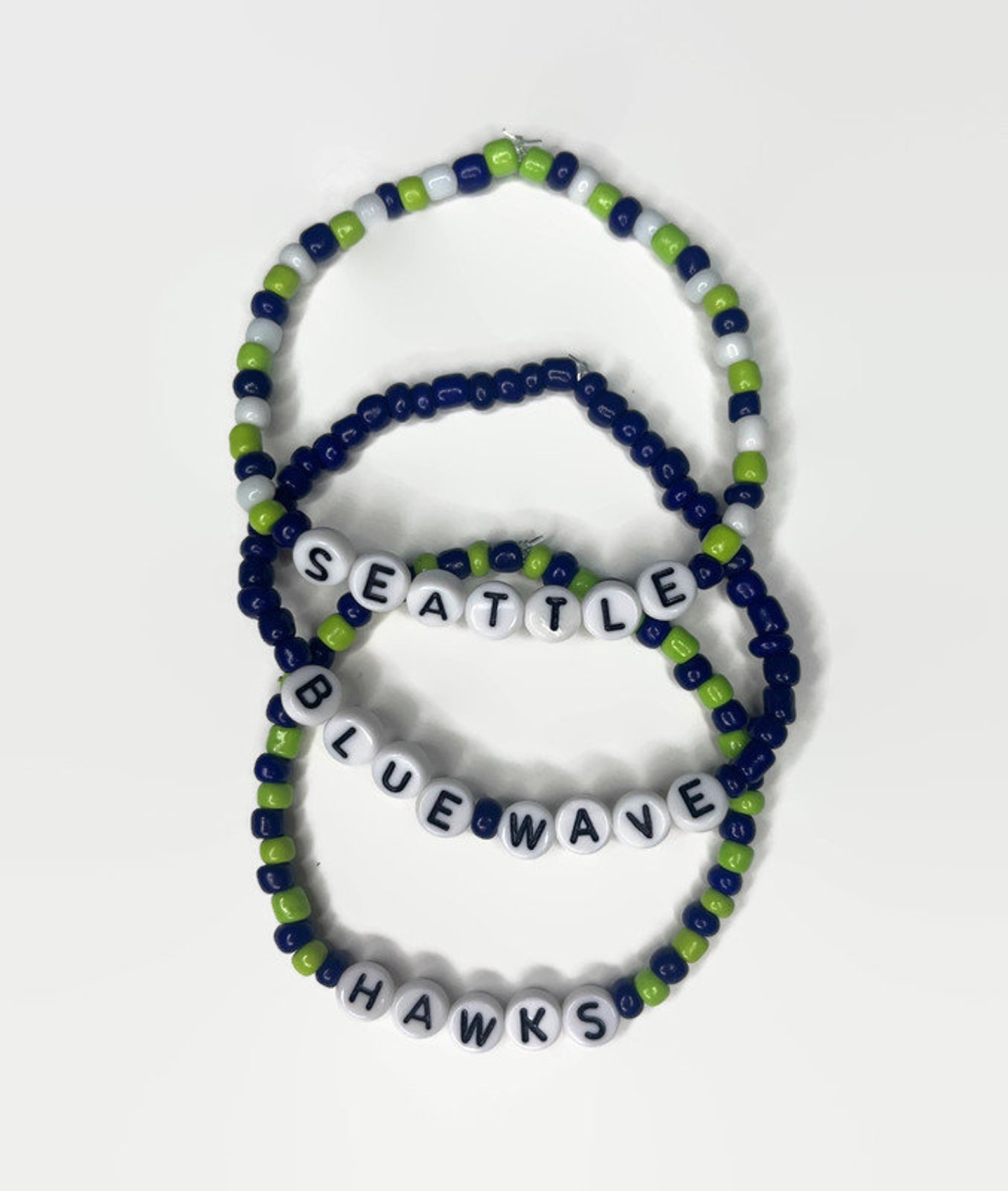 Seattle Seahawks Bracelet, Seattle Sports Gift - Etsy