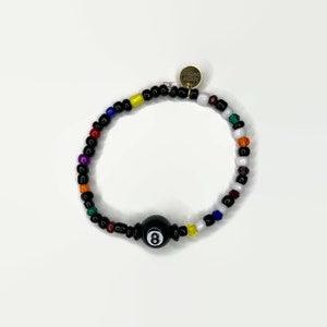Billiards Bracelet / Pool Bracelet / 8 Ball Bracelet / Billiards Gift ...