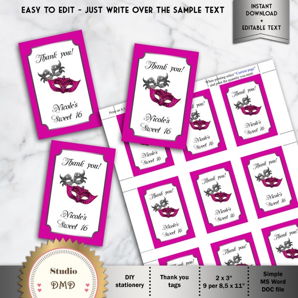 Masquerade Party Decorations - Etsy