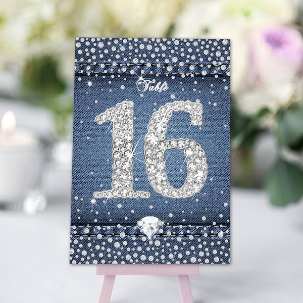 Denim and Diamonds - Etsy