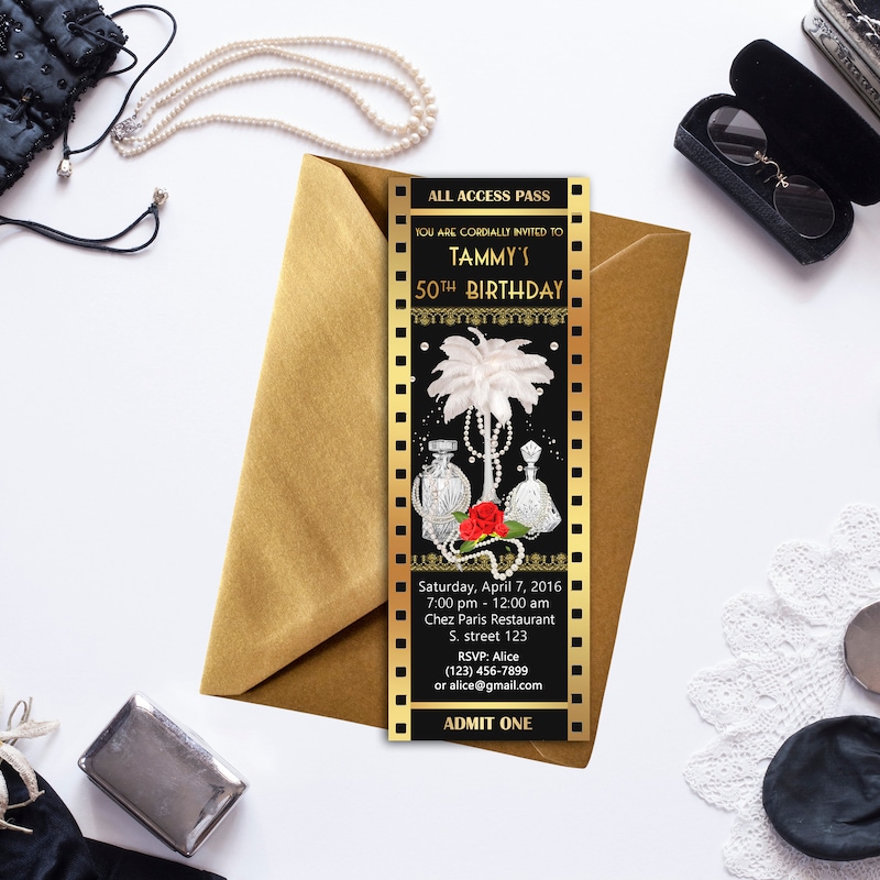 Hollywood Birthday - Etsy