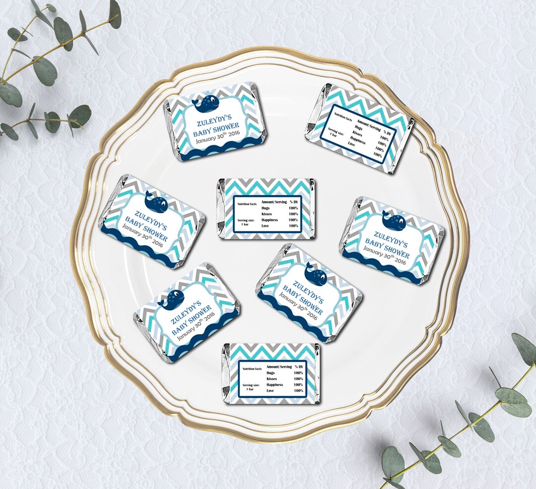 Printable Mini Candy Bar Wrappers Mini Hershey's - Etsy