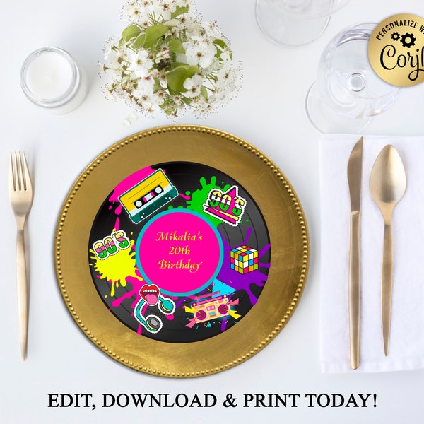 90s Centerpiece - Etsy