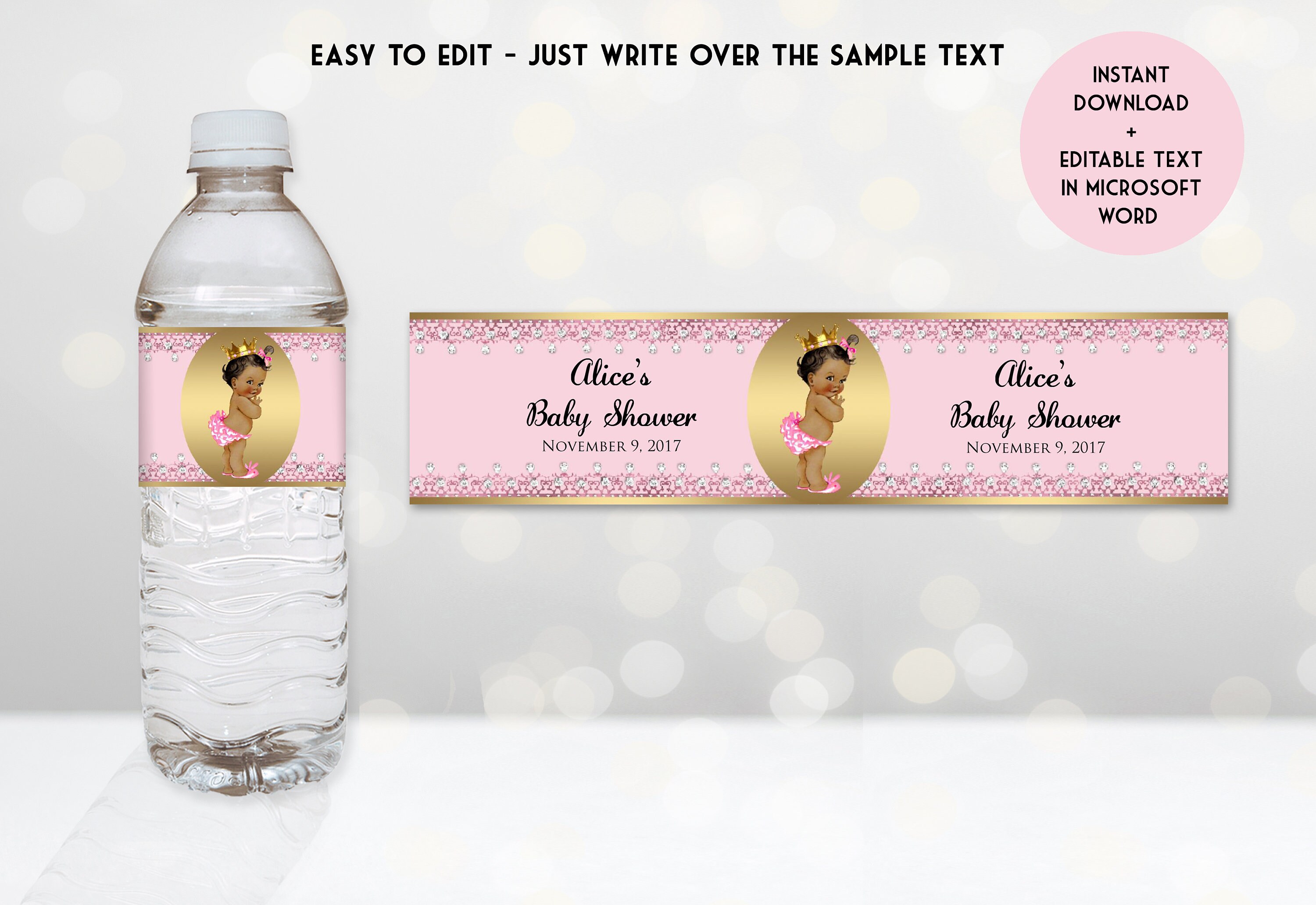 Water Sampling Labels