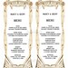 Printable Menu Card Template, Great Gatsby Style Art Deco, White and ...