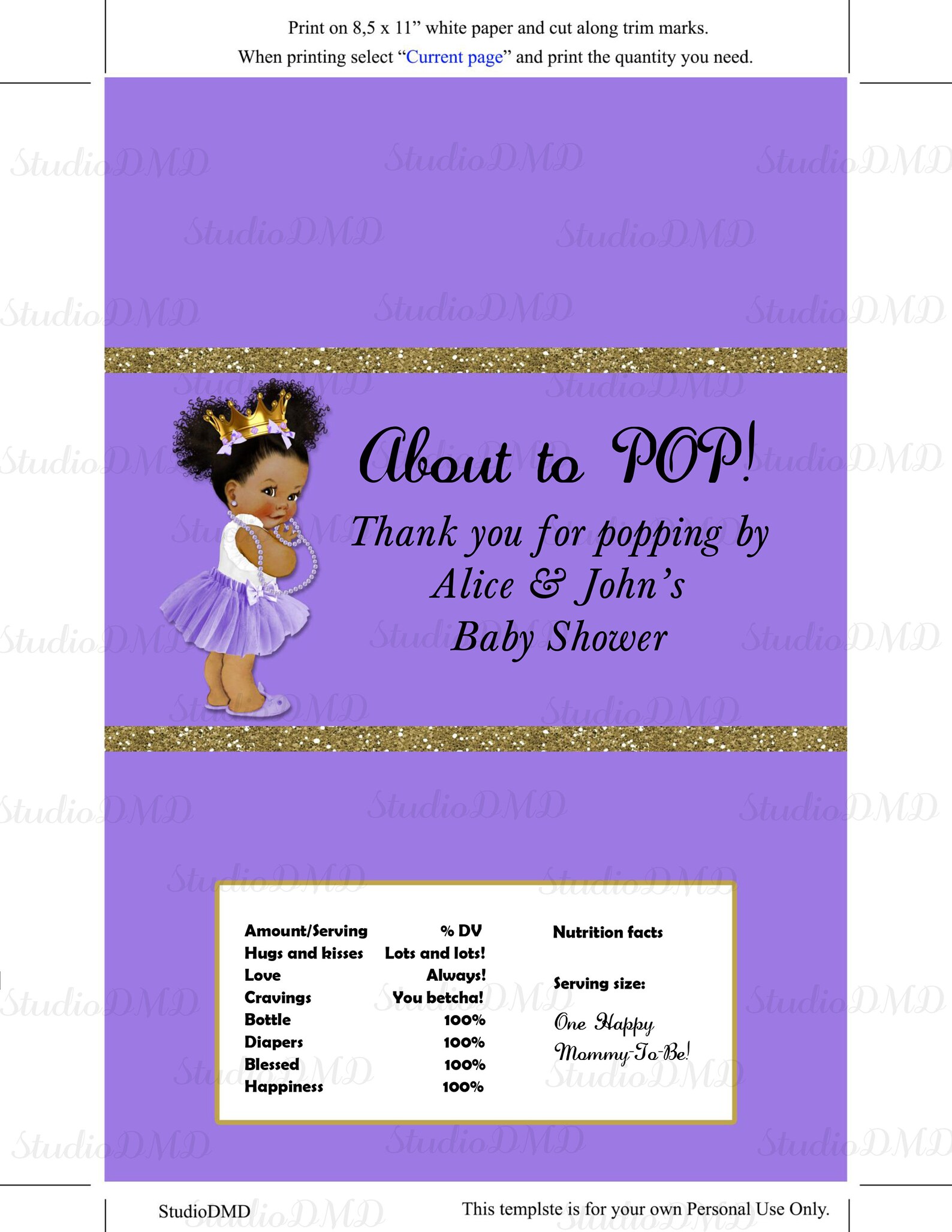 Printable Microwave Popcorn Wrapper Ready to Pop Little - Etsy