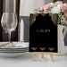 Printable Table Cards Template With the Names, Art Deco Great Gatsby ...