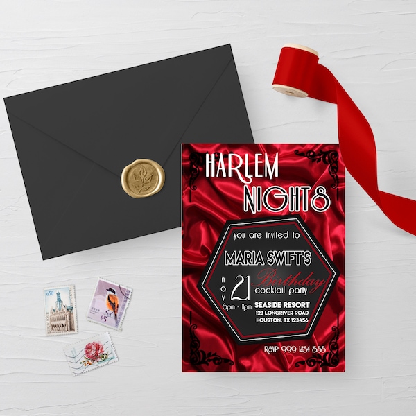 Harlem Nights Party - Etsy