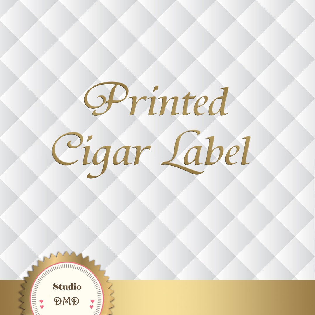Printed Cigar Labels, Custom Cigar Label, Cigar Bands, Cigar Wraps ...