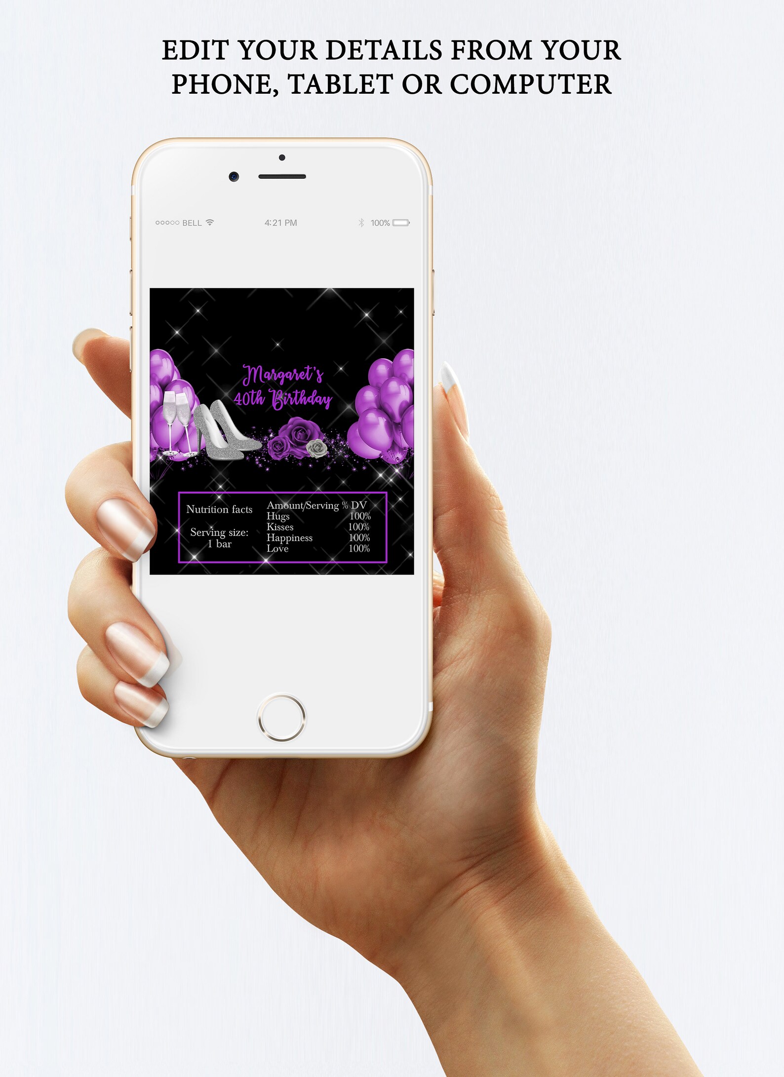 Printable Candy Bar Wrapper Hershey's Chocolate Wrapper - Etsy