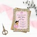 Ballerina Baby Shower Invitation, Tutu Baby Shower Invitation, Baby ...