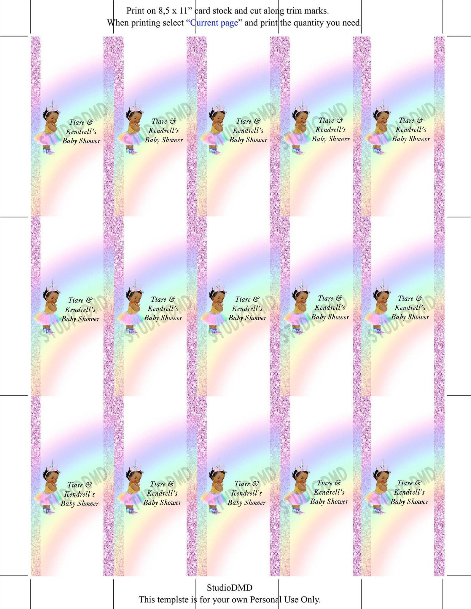 Printable Mini Candy Bar Wrappers Mini Hershey's | Etsy