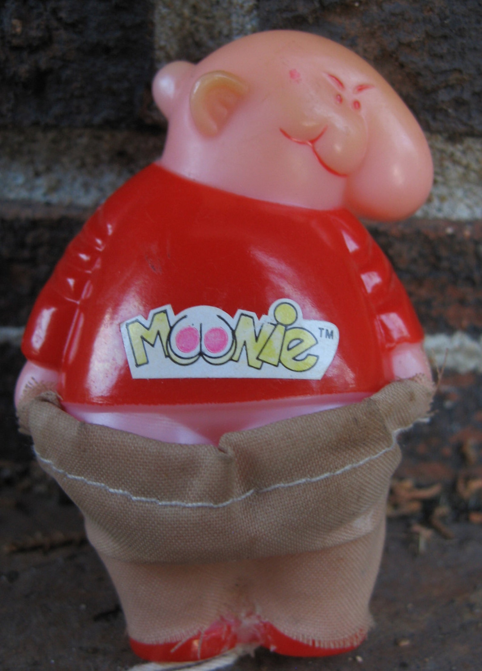 Vintage Moonie Working Doll Toy 80s Mr Keychain Mini Moon - Etsy