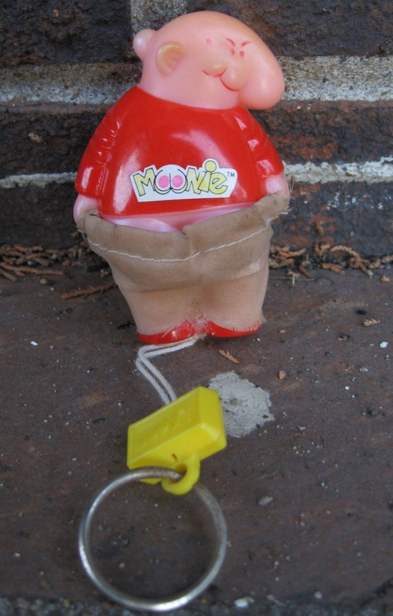 Vintage Moonies Working Doll Toy 80s Mr Keychain Mini Moon - Etsy