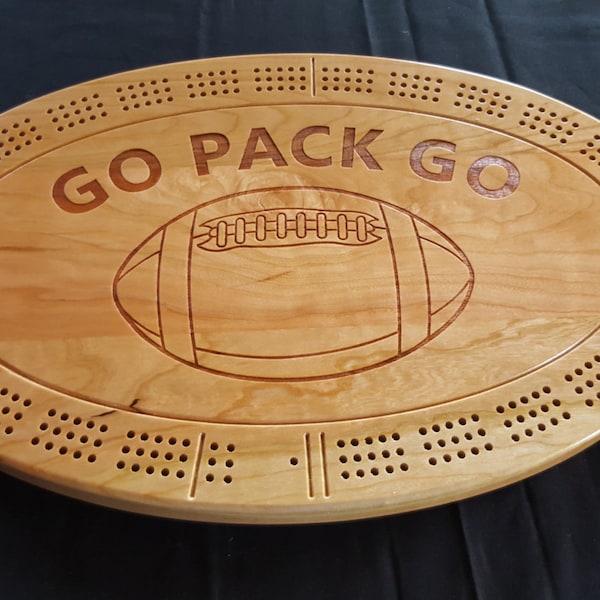 Green Bay Packers Cribbage Board - Etsy