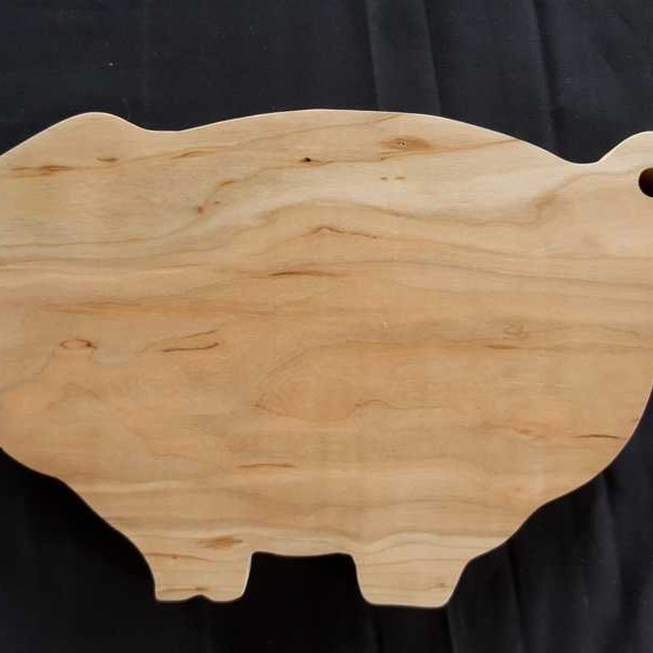 Pig Cutting Board - Etsy
