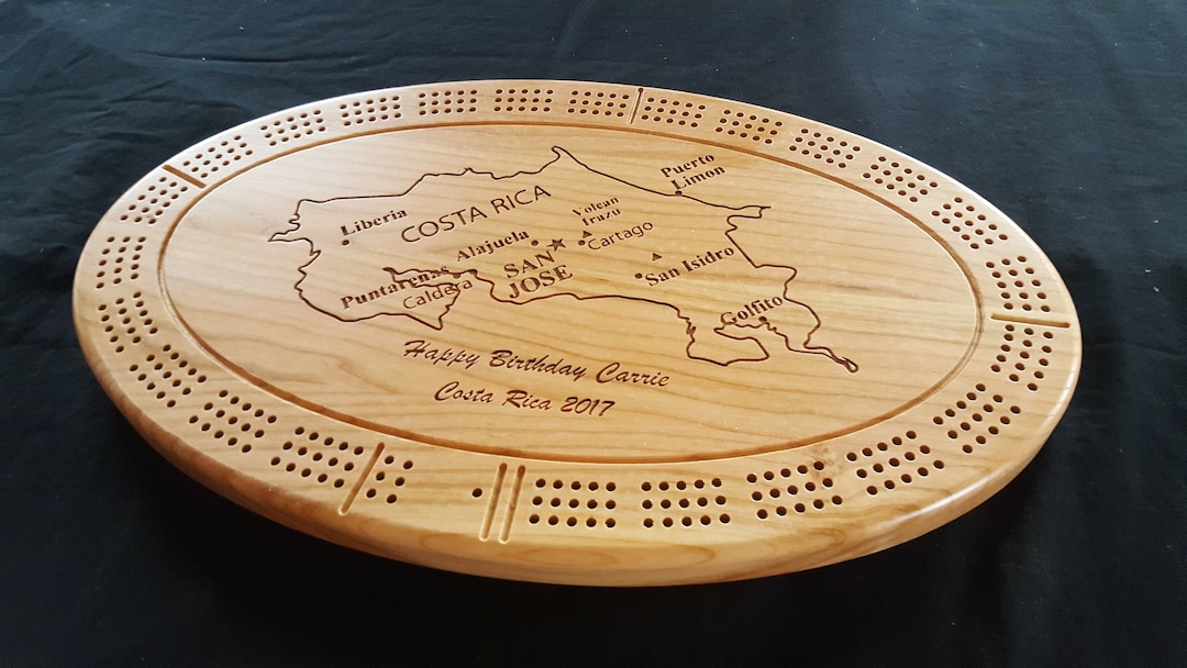 Personalized Custom Cribbage Board - Etsy