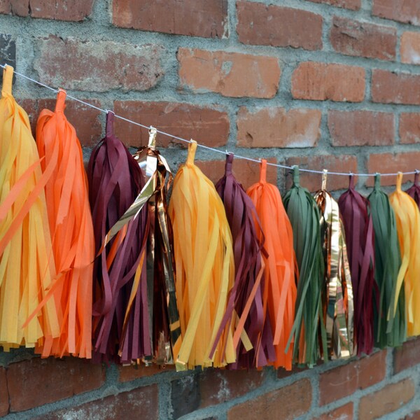 Tissue Garland - Etsy