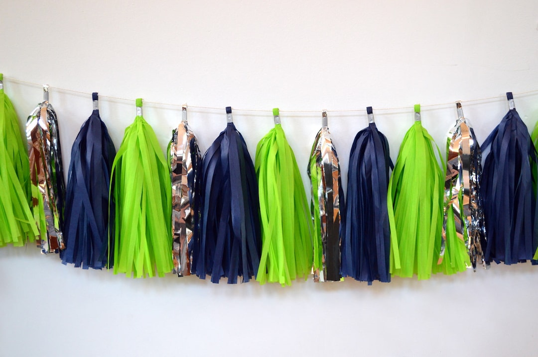 Seattle Seahawks Party Decoration - Football Garland- Tailgate ...