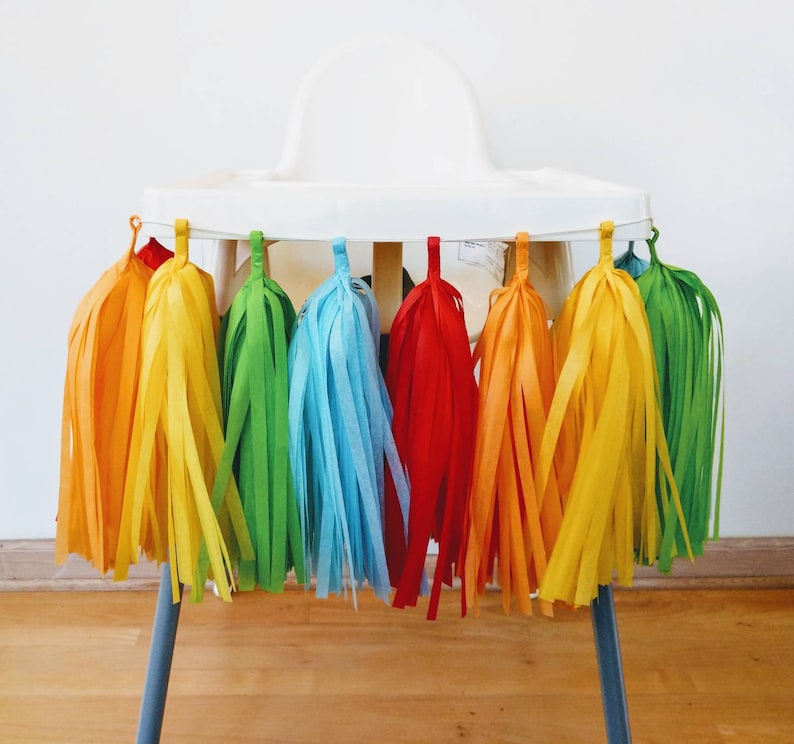 Custom High Chair Tassels Choose Your Own Colors 1st - Etsy