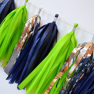 Seattle Seahawks Party Decoration - Football Garland- Tailgate ...