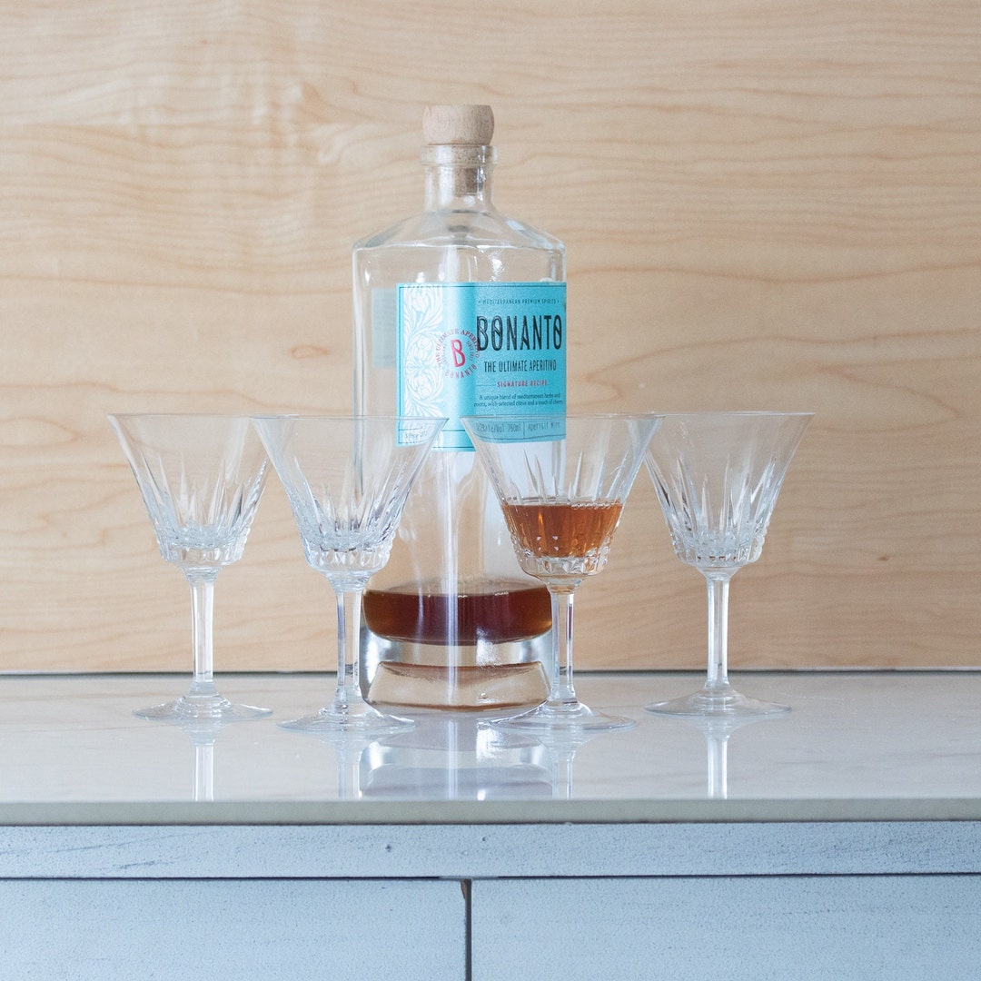 Vintage Aperitif Glasses Set of 4 - Etsy