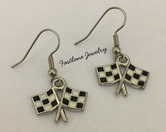 Racing Flag Jewelry | Etsy