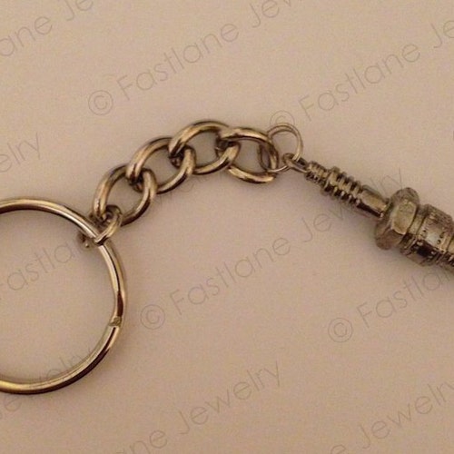 Spark Plug Pendant / Charm Keychain Racing Jewelry by - Etsy