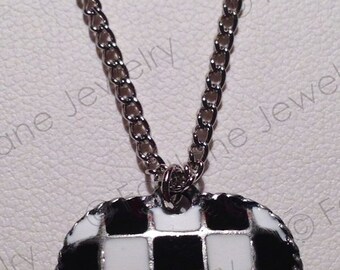 LOVE Racing Checkered Flag Keychain Racing Jewelry by | Etsy