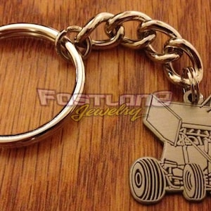 Winged Sprint Car Charm Keychain Racing Jewelry by Fastlane - Etsy