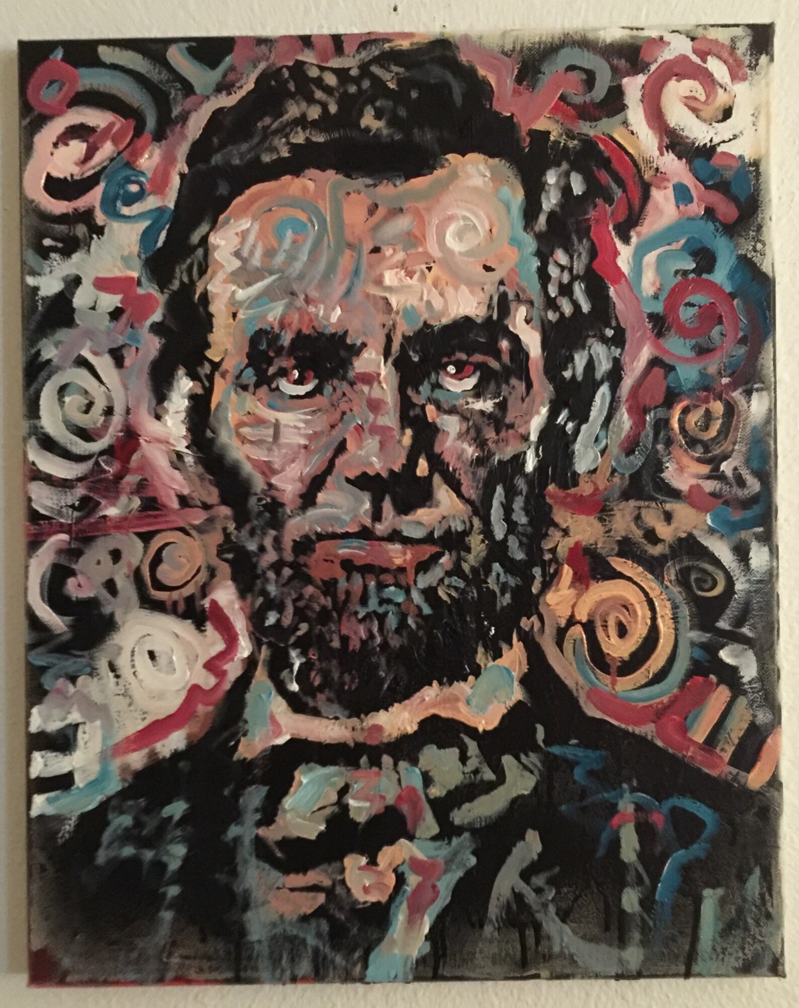 Abraham Lincoln Original Painting on Canvas by Matt Pecson MADE TO ...
