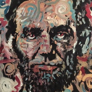 Abraham Lincoln Original Painting on Canvas by Matt Pecson MADE TO ...