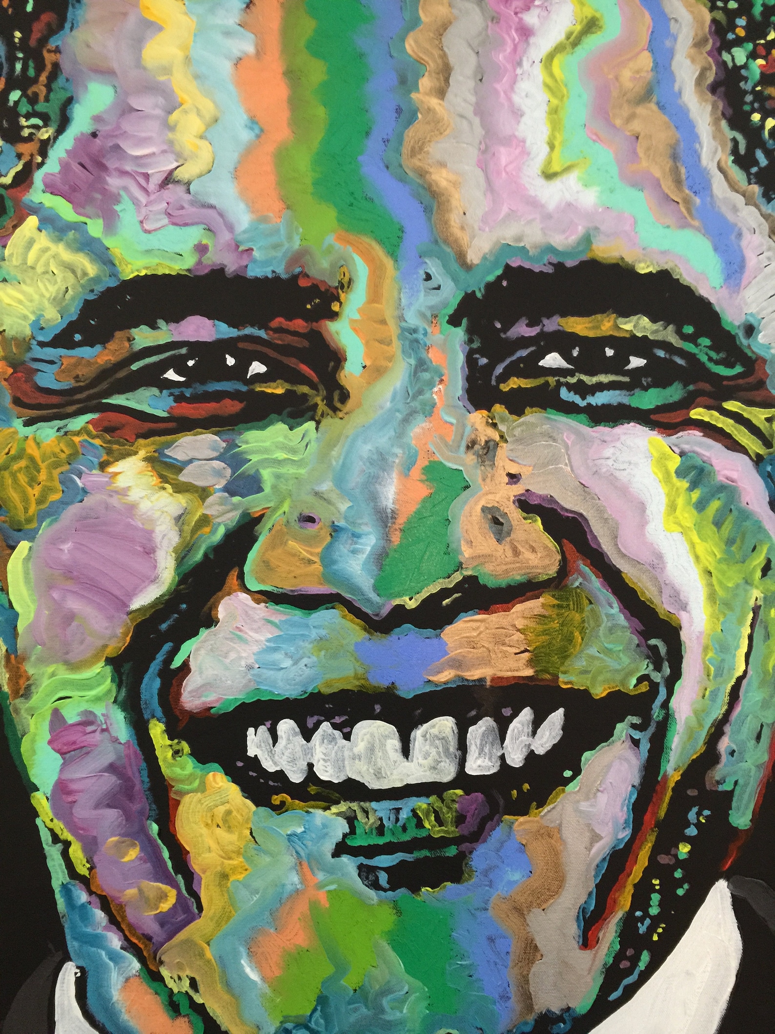 Barack Obama Pop Art Painting on Canvas Wall Art MADE TO ORDER by Matt ...
