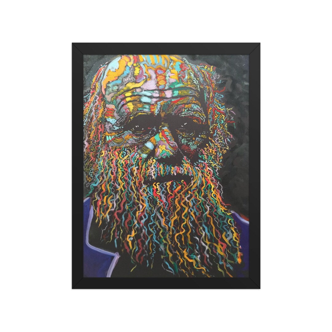 Charles Darwin Painting Art Prints Framed Wall Art by Artist Matt ...